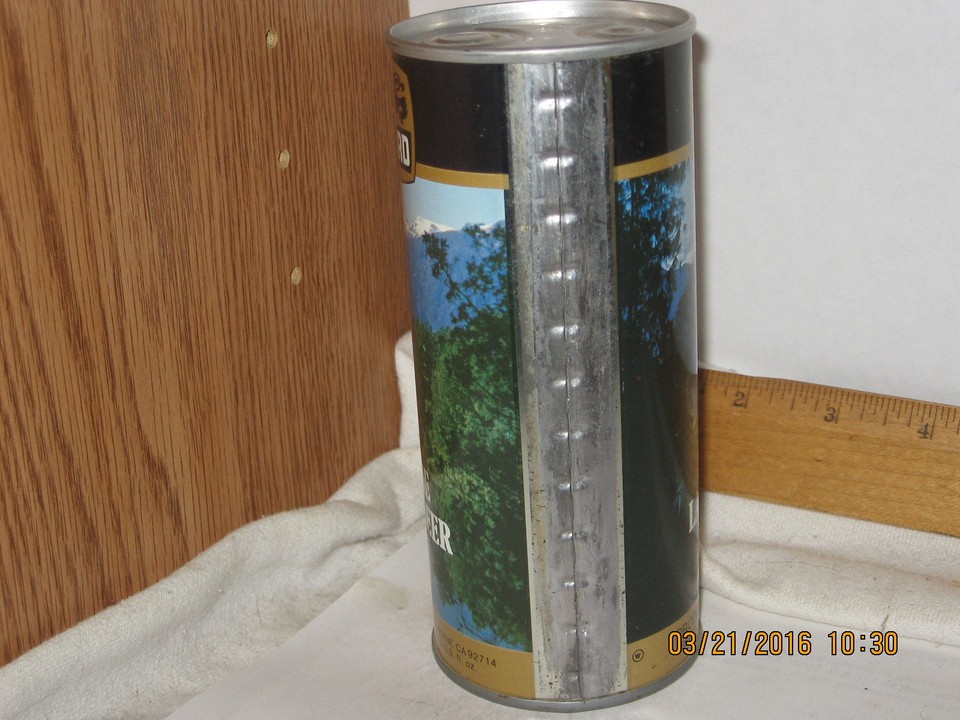 Leopard Deluxe Lager Beer New Zealand imprt can 460 ml steel button top ...