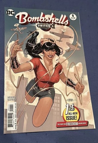 2017 DC Bombshell United Comic #1 (first issue) Wonder Woman & Girls. Mint Cond. | eBay