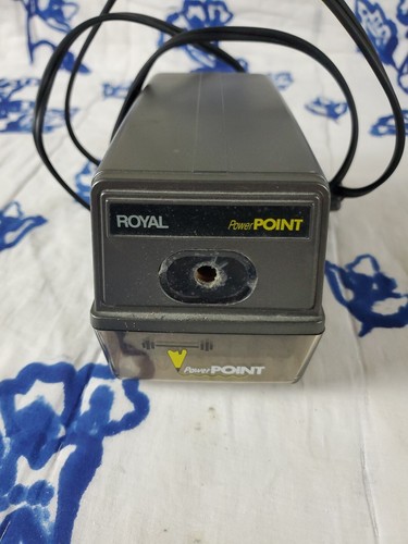Royal Power Point Electric Pencil Sharpener w/Auto Stop Office School ...