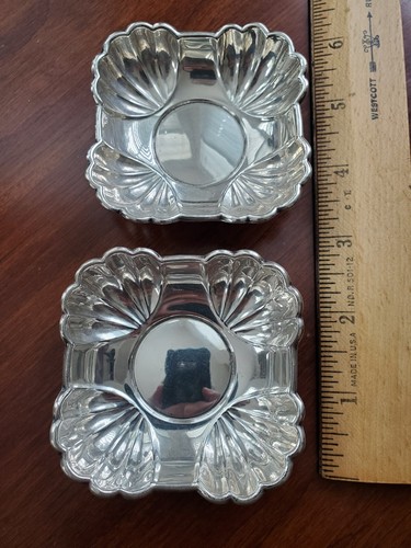 Set Of Two Concord Sterling Silver Candy Dish Nut Bowl Salt Cellar 56 ...
