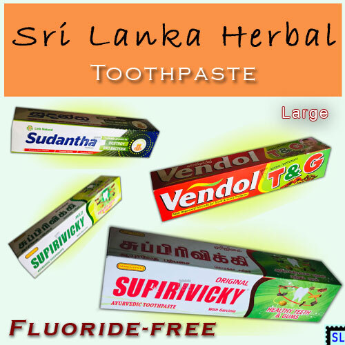 Sri Lanka Herbal, Vendol, Sudantha, Supirivicky, Toothpaste, Ayurvedic ...