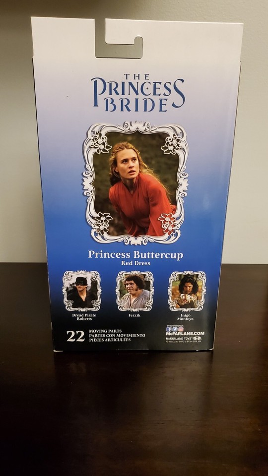 McFARLANE TOYS THE PRINCESS BRIDE PRINCESS BUTTERCUP RED DRESS IN HAND ...