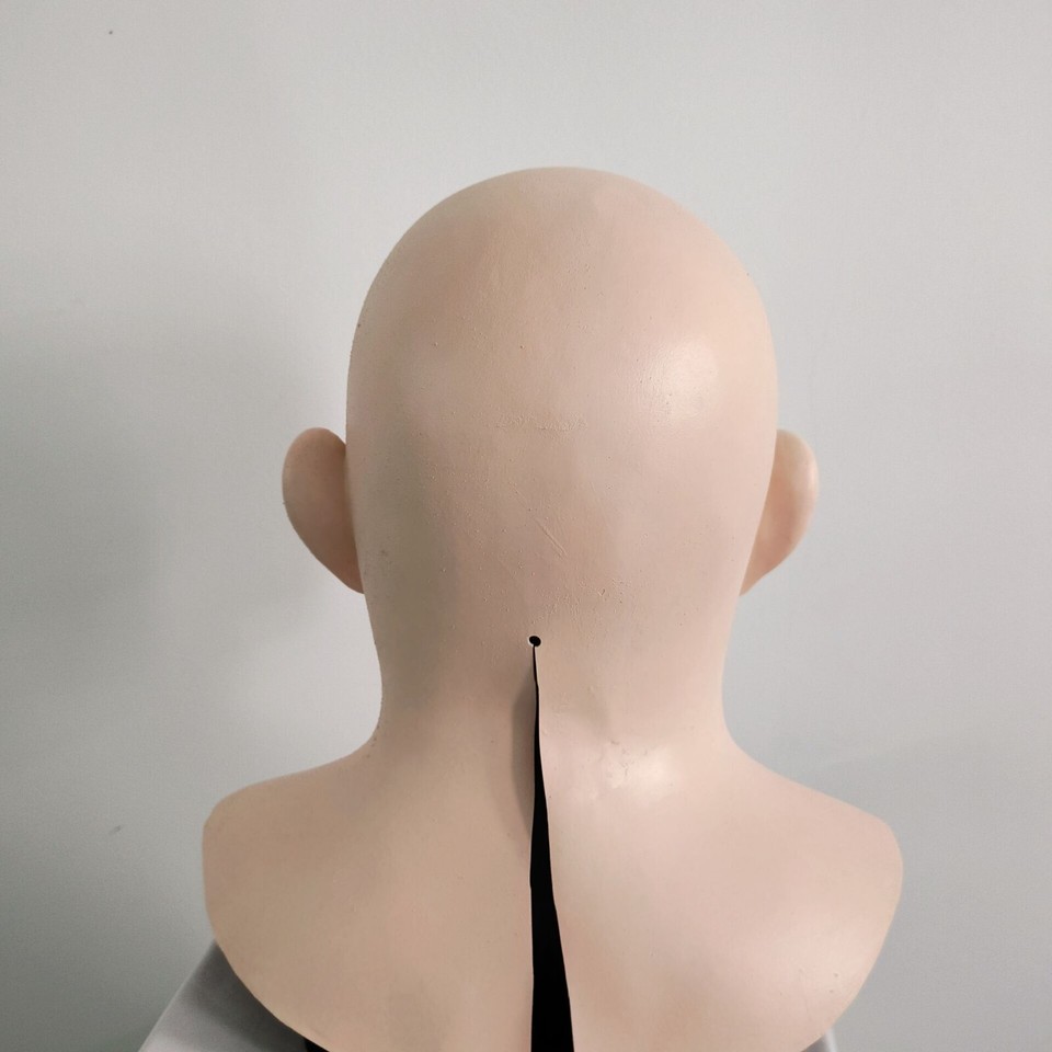 Realistic Beauty Latex Female Cosplay Woman Full Head Mask Cosplay ...