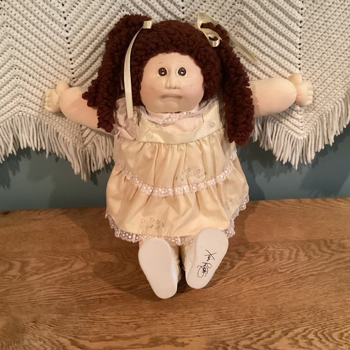 Xavier Roberts Soft Sculptured Cabbage Patch Kid Nellie Ann | eBay