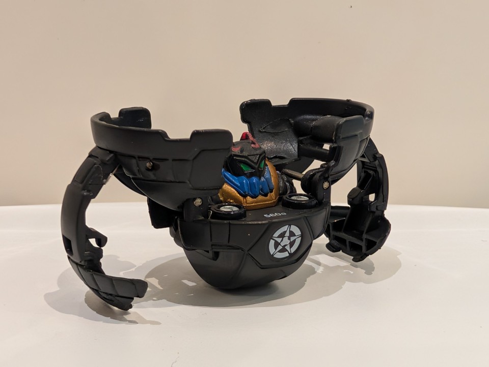 Bakugan Battle Brawlers Darkus Thunder Wilda 560G Black New Vestroia ...