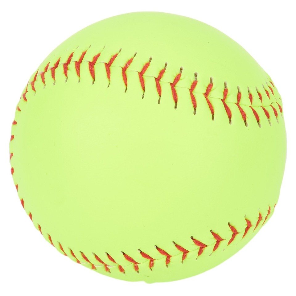 12-Inch Sports Practice Softball Official Size Weight Unmarked Training ...