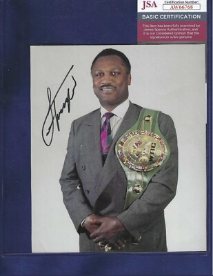 Joe Frazier Autographed 7x8 Photo Professional Boxing Champion JSA COA ...