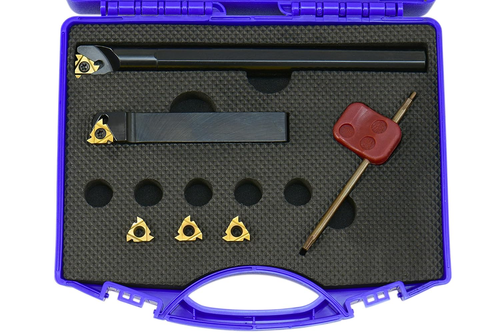 5/8" 8 PCS Internal and External Right Hand Threading Tool Holder 404 ...