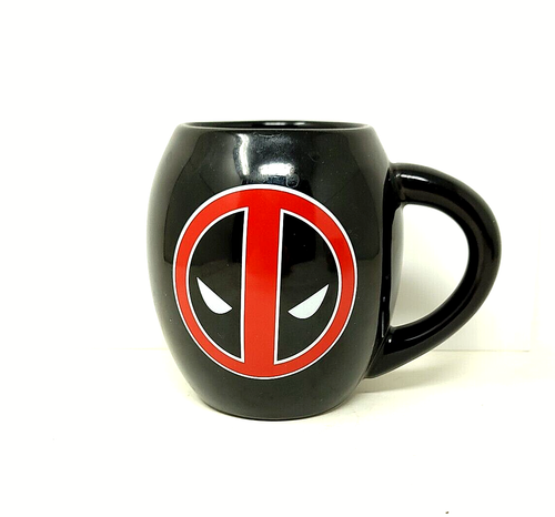 Marvel Deadpool Mug 18 oz Comic Logo Over Ceramic Coffee Cup, Black | eBay