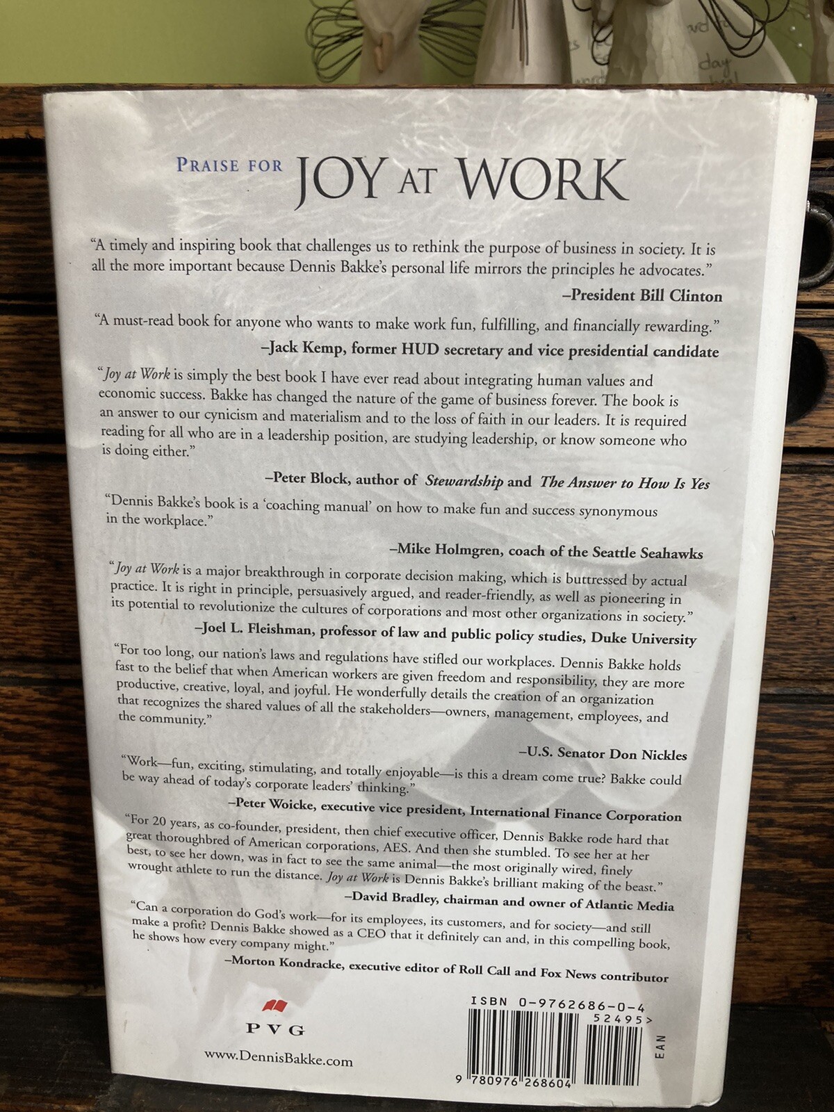 Joy at Work : A Revolutionary Approach to Fun on the Job by Dennis W ...