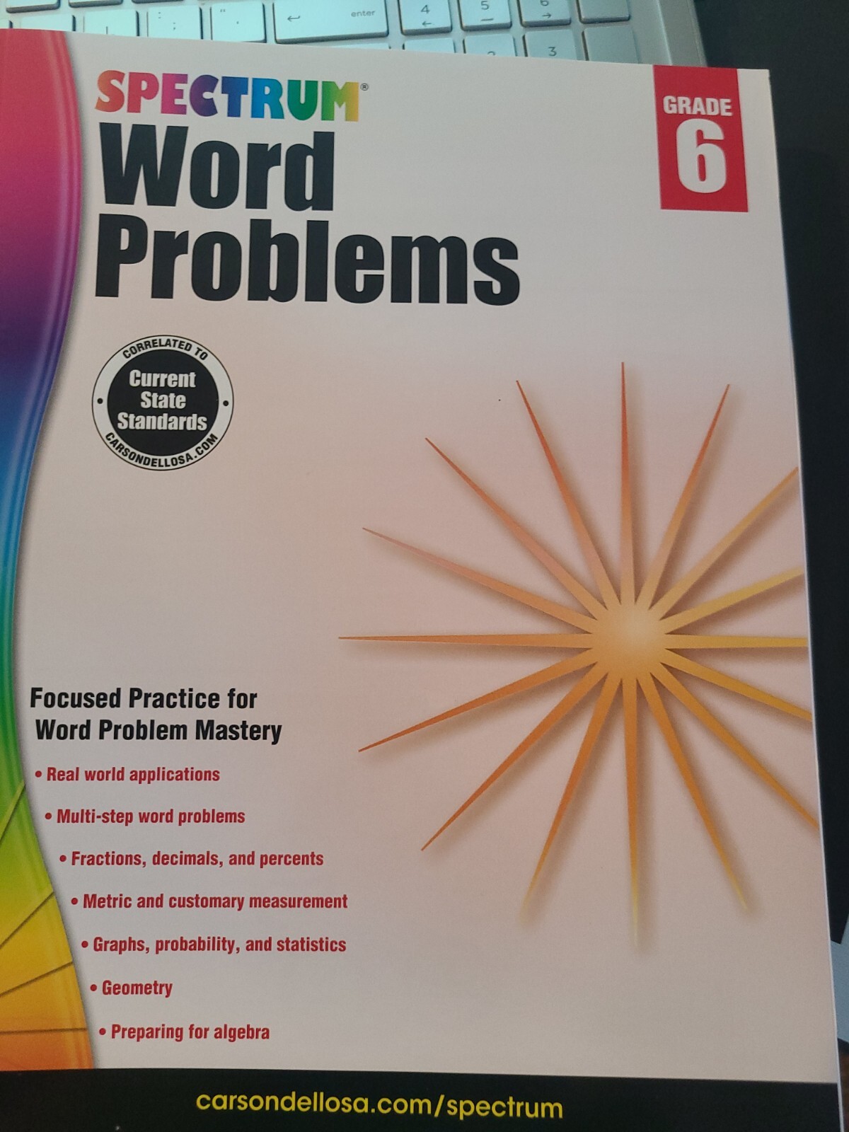 Spectrum Ser.: Word Problems, Grade 6 by Carson-Dellosa Publishing ...