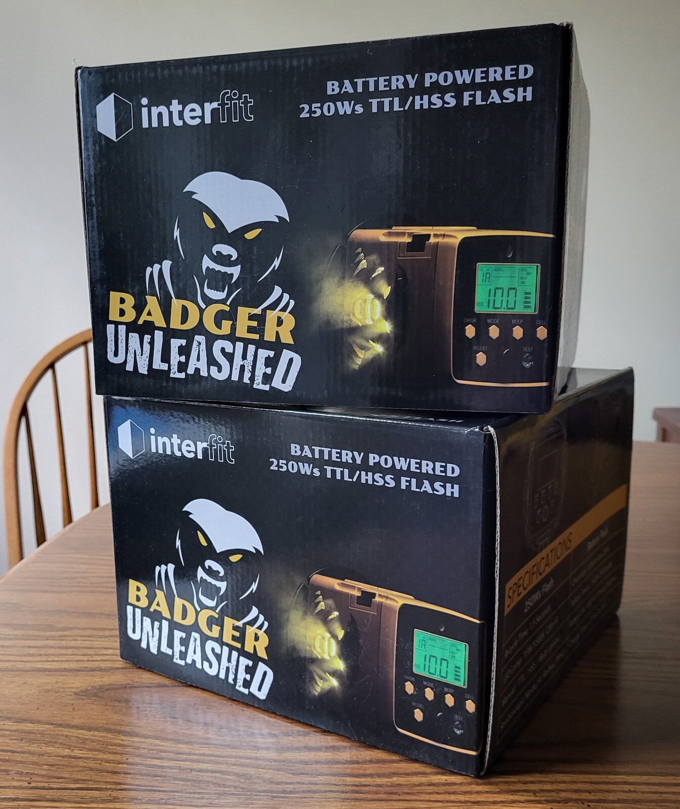 Interfit Badger Unleashed Battery-Powered Flash Head | eBay