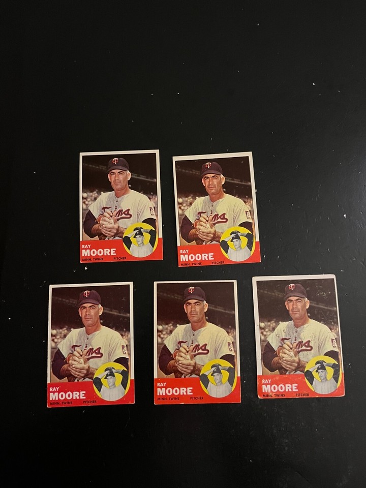 1963 Topps Baseball Cards - Pick The Cards to Complete Your Set | eBay