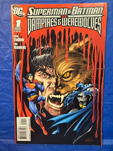 Superman and Batman vs. Vampires and Werewolves #1 2008 DC ADVENTURE ...