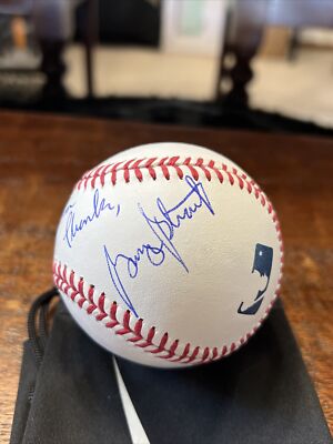 George Strait Signed Baseball Psa/Dna Coa Autographed Country Music ...
