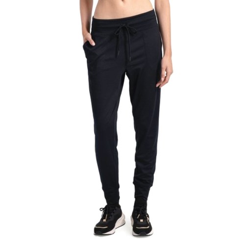 Lole Women’s Black Beauty Half Moon Buttery Soft Athleisure Jogger Pant ...