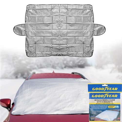 Goodyear Windscreen Cover Magnetic Car Window Screen Frost Ice Snow ...