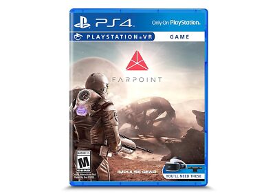 Farpoint PS4 PSVR PlayStation 4 VR Video Game - Sony, Very Good, Free Shipping | eBay