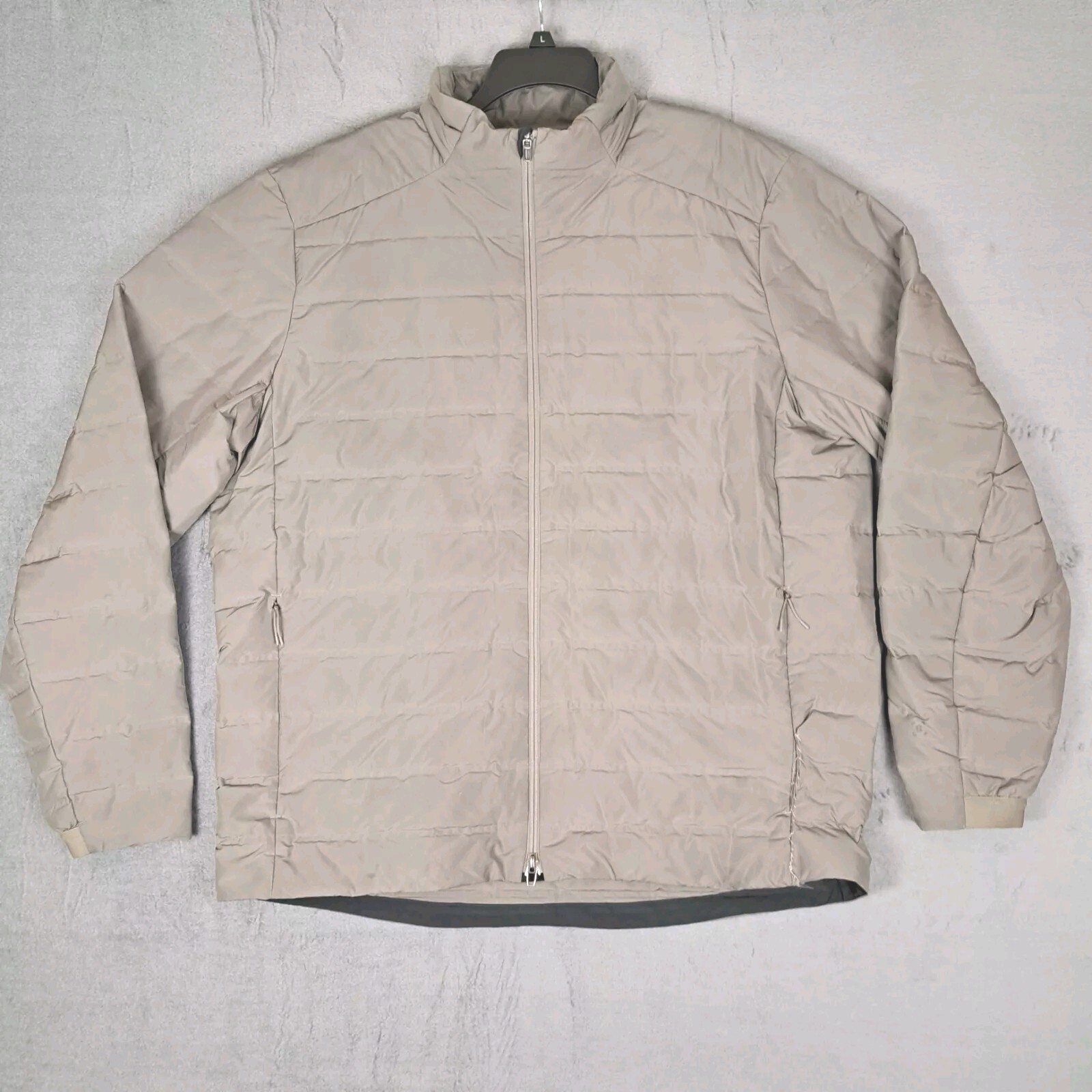 Lululemon Puffer Jacket Mens XXL 2XL Navigation Goose Down Carbon Dust ...