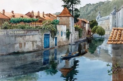 JAMES KRAMER Signed 1985 Original Watercolor - LISTED | eBay