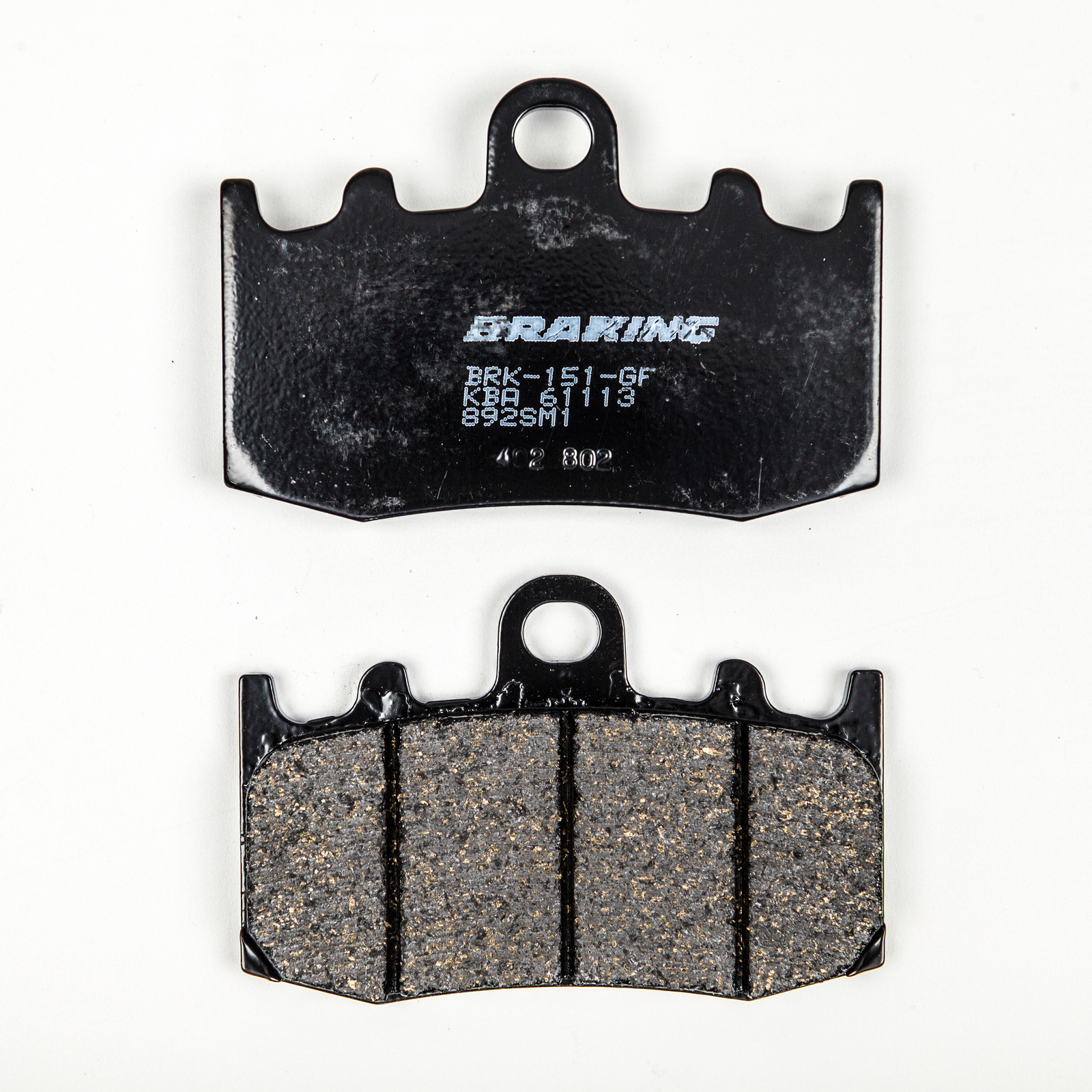 BRAKING HIGH PERFORMANCE BRAKE PAD SEMI-METALLIC PART# 892SM1 NEW | eBay