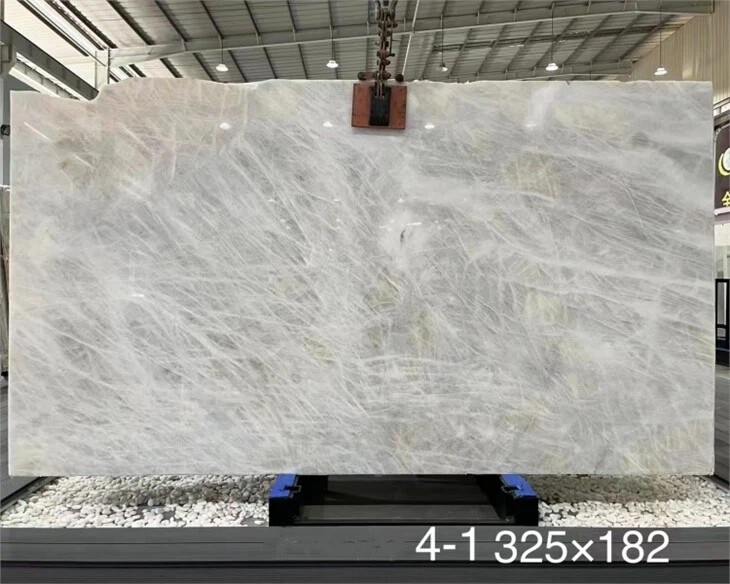 quartz kitchen Countertops Slabs Semiprecious Crystal Slabs, Wall Tiles ...