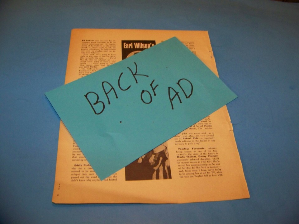 Bustline Development Print Ad from Magazine 1966 "The Mark Eden Method ...