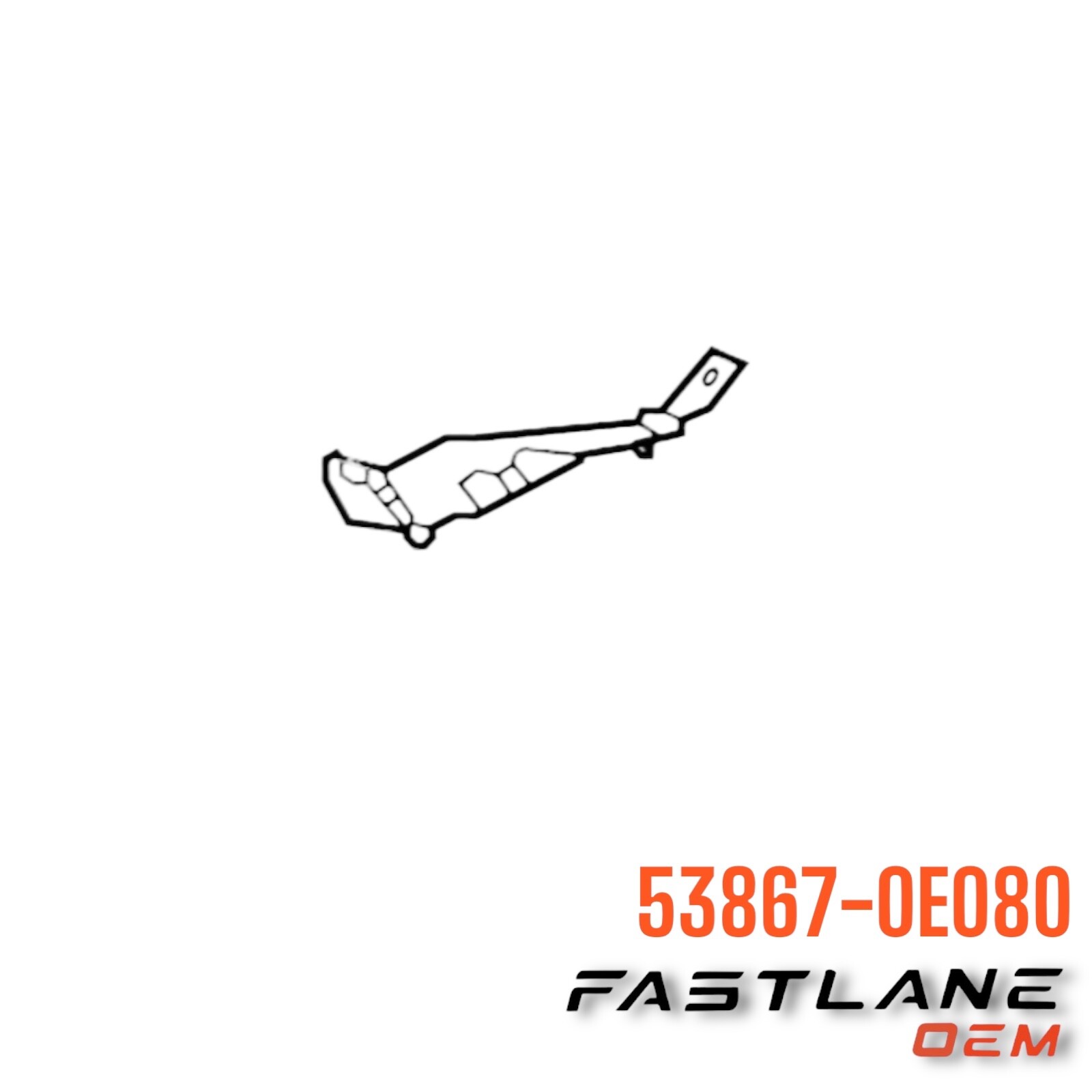 2020-2025 Toyota Highlander Cowl Cover Seal Front Fender To C 53867 ...