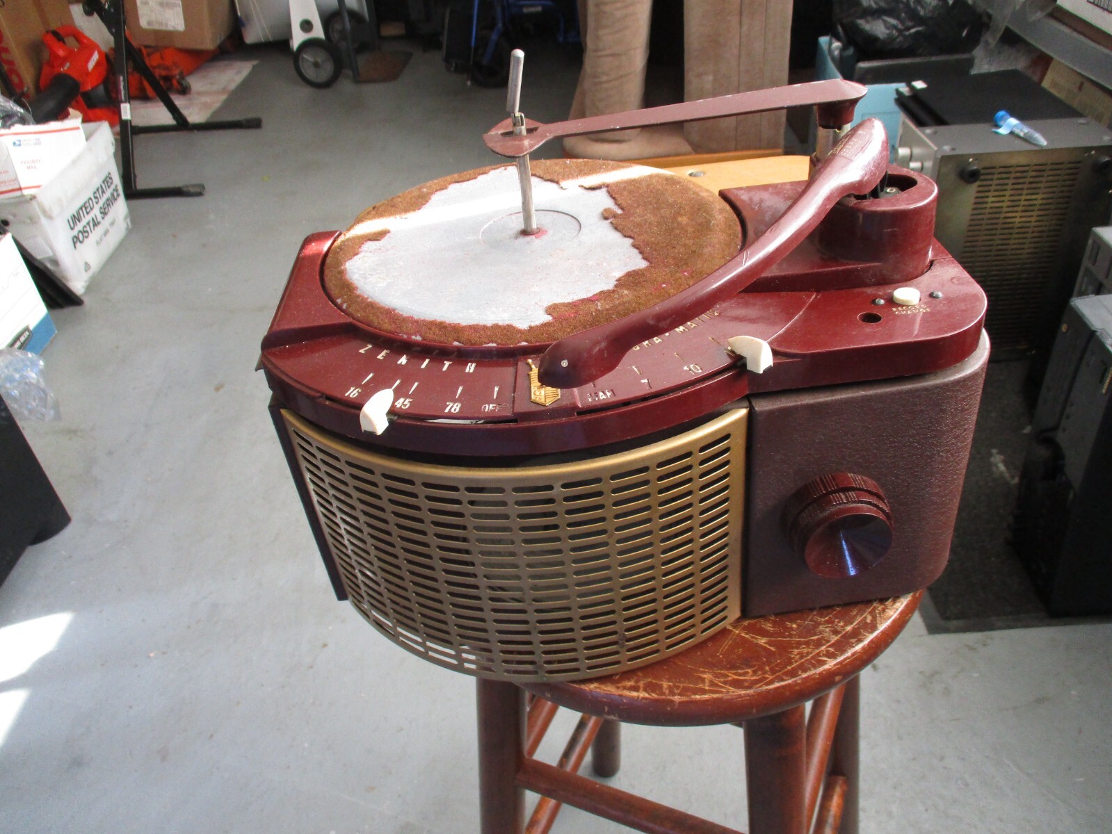 VINTAGE ZENITH COBRA-MATIC RECORD PLAYER MODEL 9010 | eBay