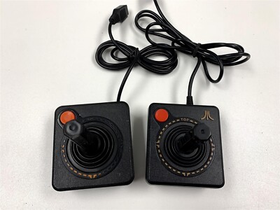 Lot of 2 - Atari 2600 Joystick Controller Pair | eBay