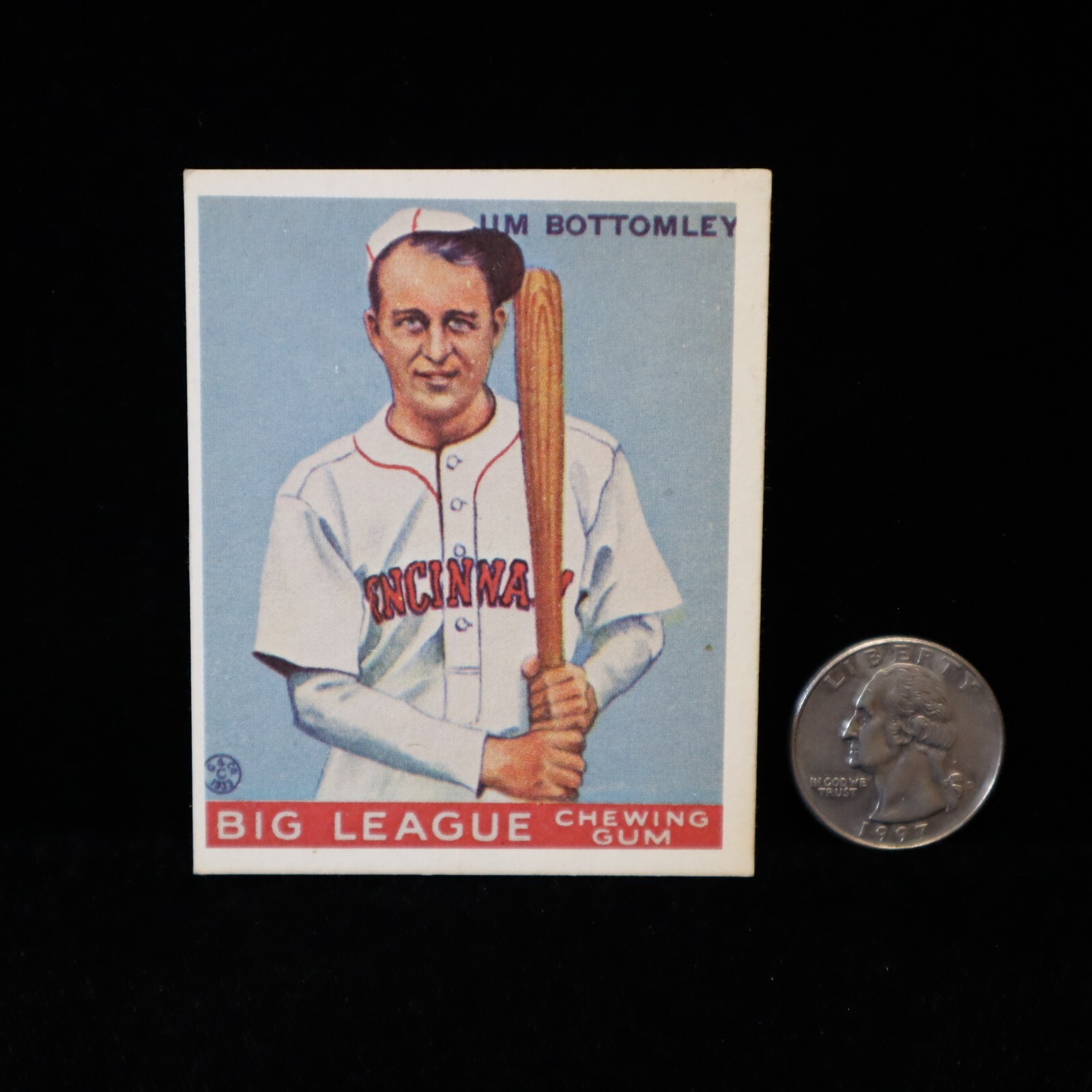 Jim Bottomley Cincinnati Reds 1933 Goudey Reprint Big League Chewing ...