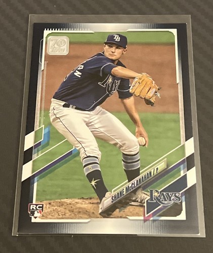 2021 Topps Royal Blue Rookie #408 Shane McClanahan Tampa Bay Rays | eBay