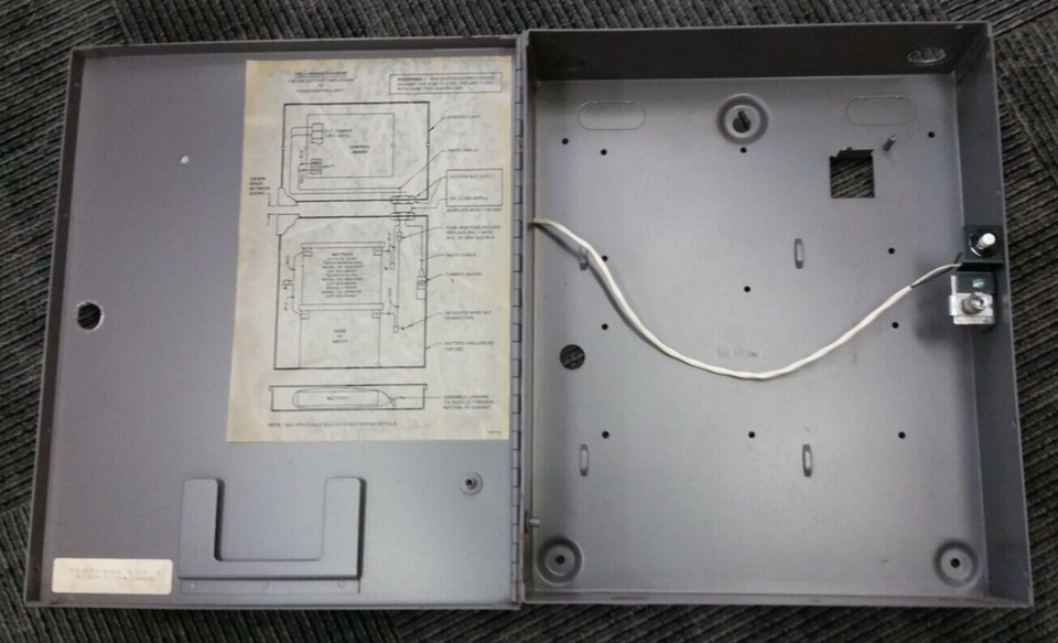 ADT Focus Security Battery Cabinet | eBay