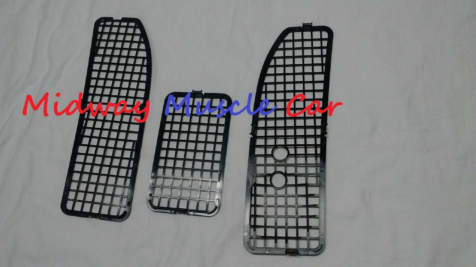 plastic cowl panel vent leaf screen w/o A/C 68-72 Chevy Chevelle ...