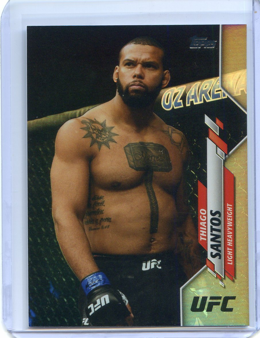 2020 Topps UFC - Rainbow Foil #11 Thiago Santos for sale online | eBay