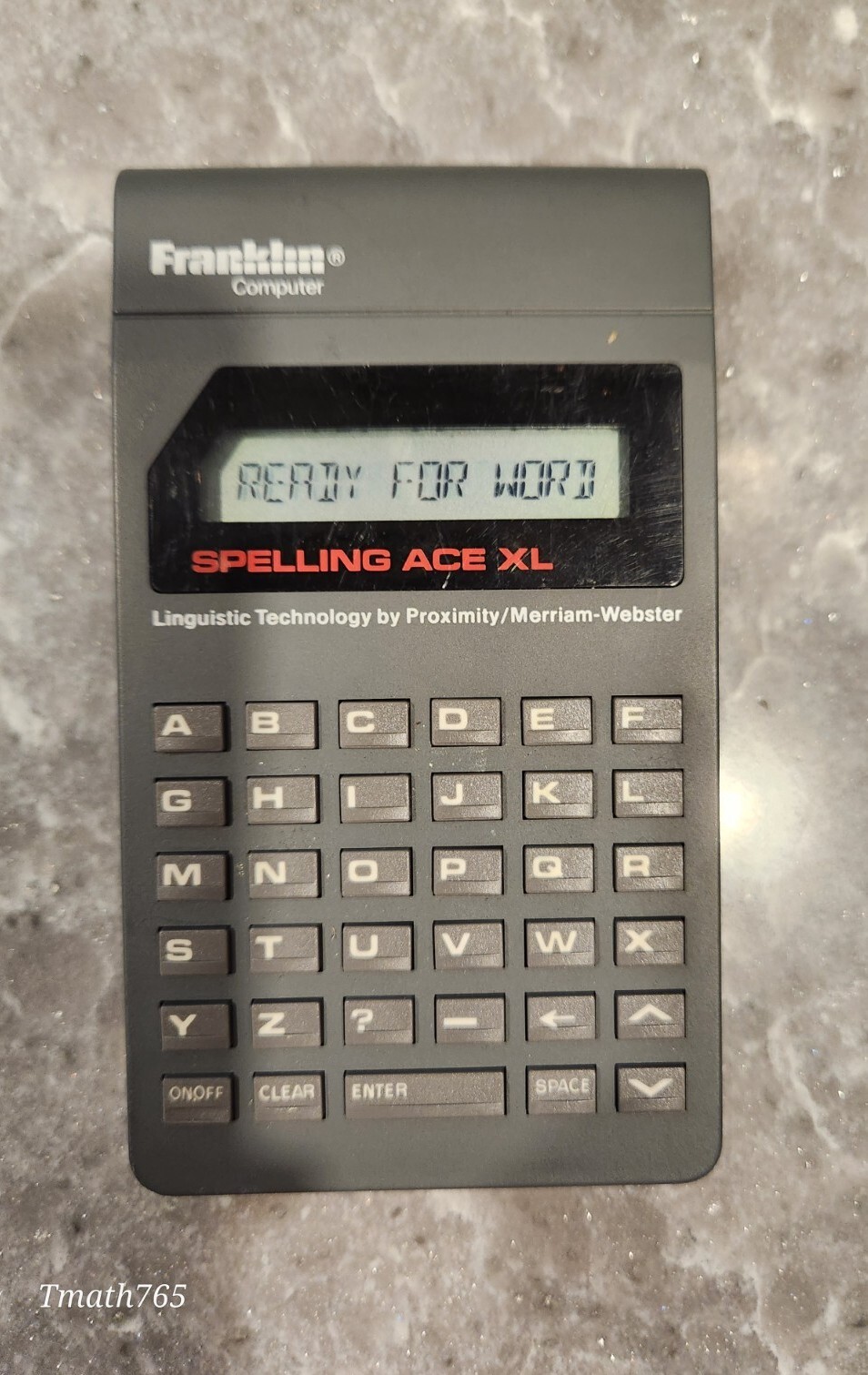 Franklin Computer Spelling Ace Plus Pocket Spell Checker PS-99 ...