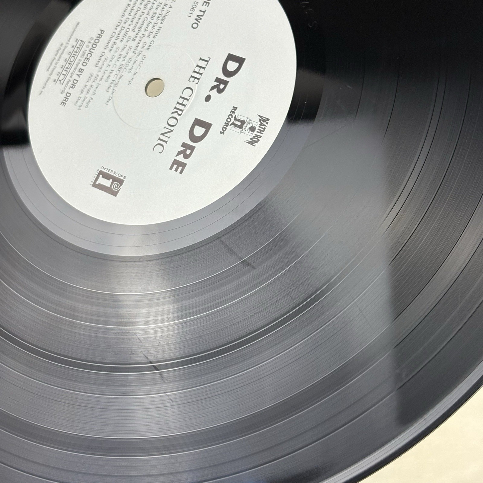 Vtg 1996 Dr. Dre The Chronic Rap LP Vinyl Record Priority Interscope P1 ...