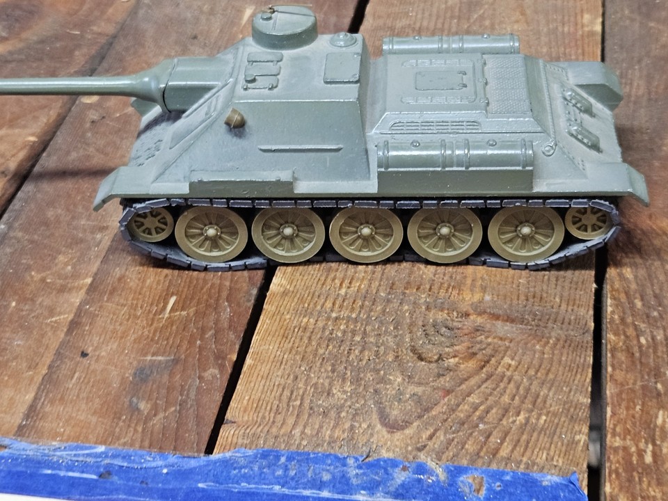 Vintage 1:43 Soviet CCCP WWII SU-100 Tank Destroyer Die-cast | eBay