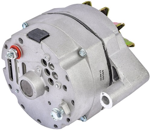 JEGS 10165 Ford 1-Wire Alternator 100 amp V-Belt Pulley [Natural Finish ...