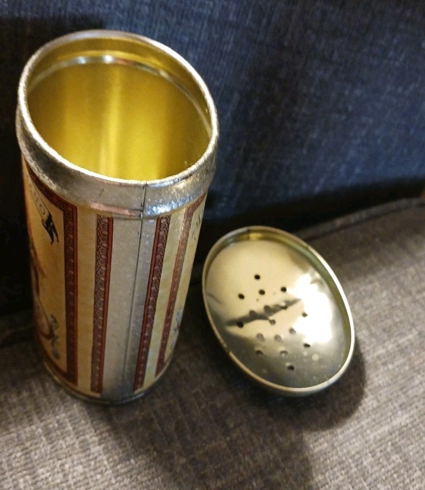 Vtg Tin Can Cheese Parmesan Romano Shaker Italia Luce DeCIELO Cheese ...