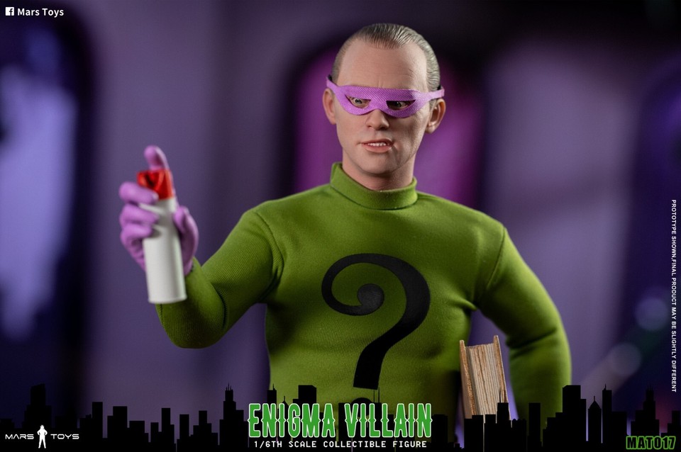 Ready! Mars Toys MAT017 1/6 Batman Batman 1966 The Riddler Action ...