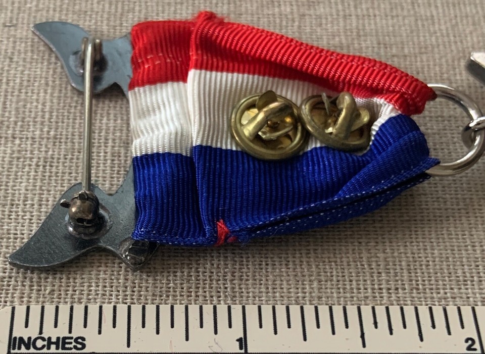 VTG 1960s EAGLE SCOUT Boy Scouts Rank MEDAL & PALMS BSA Pin Award Badge ...