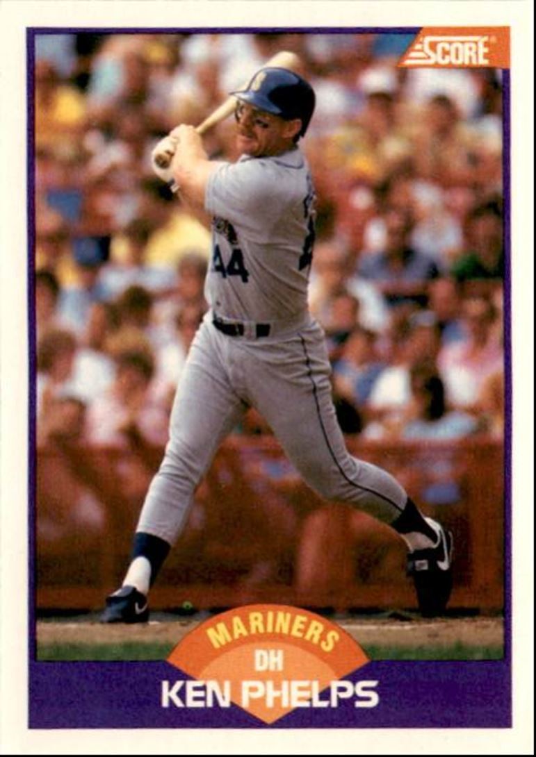 1989 Score Ken Phelps Seattle Mariners #242 | eBay