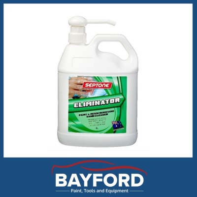 SEPTONE ELIMINATOR HEAVY DUTY HANDWASH 4 LTR FOR PAINT & ADHESIVE ...