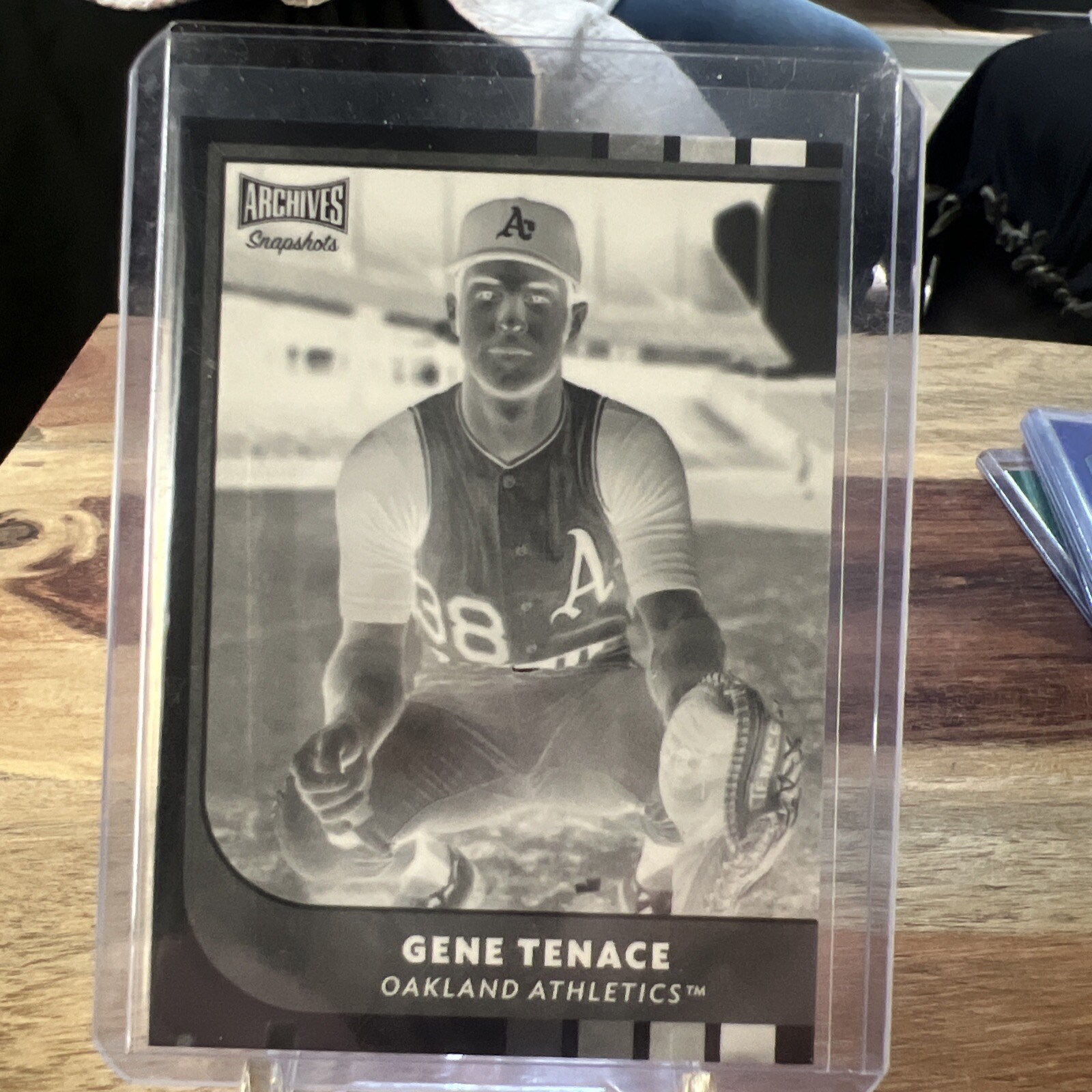 2021 Topps Archives Snapshots Negative Gene Tenace 6/25 Oakland A’s | eBay