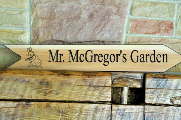 Fictional Fantasy Land Arrows, Literary Directional Signs, Kids Library ...