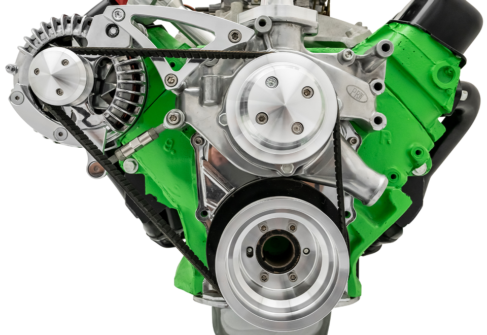 Big Block Chrysler 383 Serpentine Conversion March Pulleys Brackets 400 ...