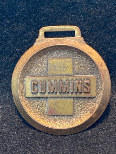 Vintage CUMMINS Diesel Engines Tractor Construction Equipment Brass ...