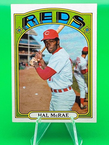 1972 Topps Baseball Card #21 Hal McRae Cincinnati Reds - NM | eBay