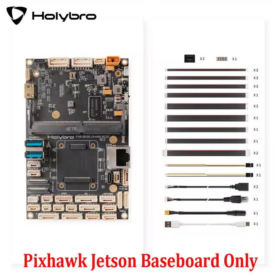 Holybro Pixhawk Jetson Baseboard/Baseboard&Pixhawk 6X(New) & PM02D&UBEC ...